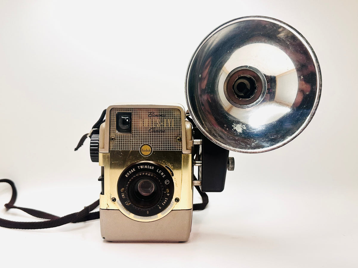 1950’s Kodak Brownie Bull’s Eye Camera Flash Outfit Kit in Box wit...