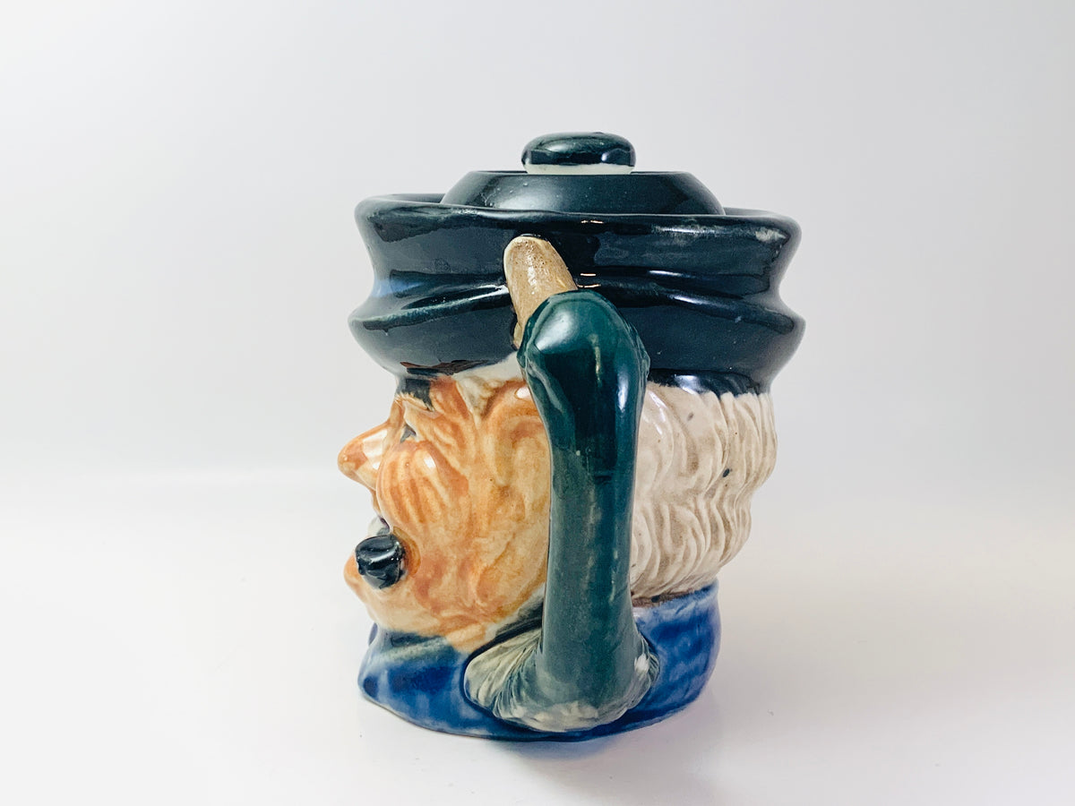 Vintage Ceramic Toby Teapot