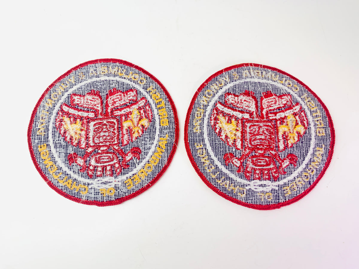 1974 Scouts British Columbia and Yukon Jamboree of Challenge Patches